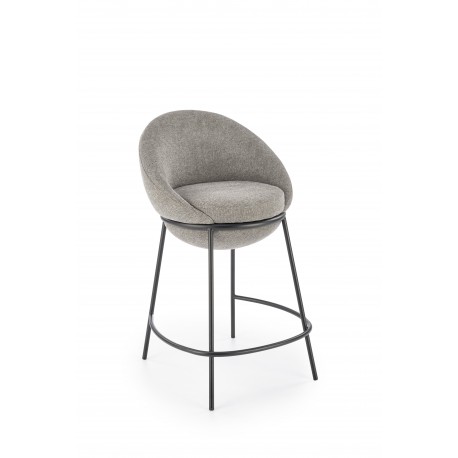 H118 Barstol, grå - Stilfuld og holdbar