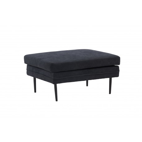 Boom Ottoman - Elegant Sort Siddepuf